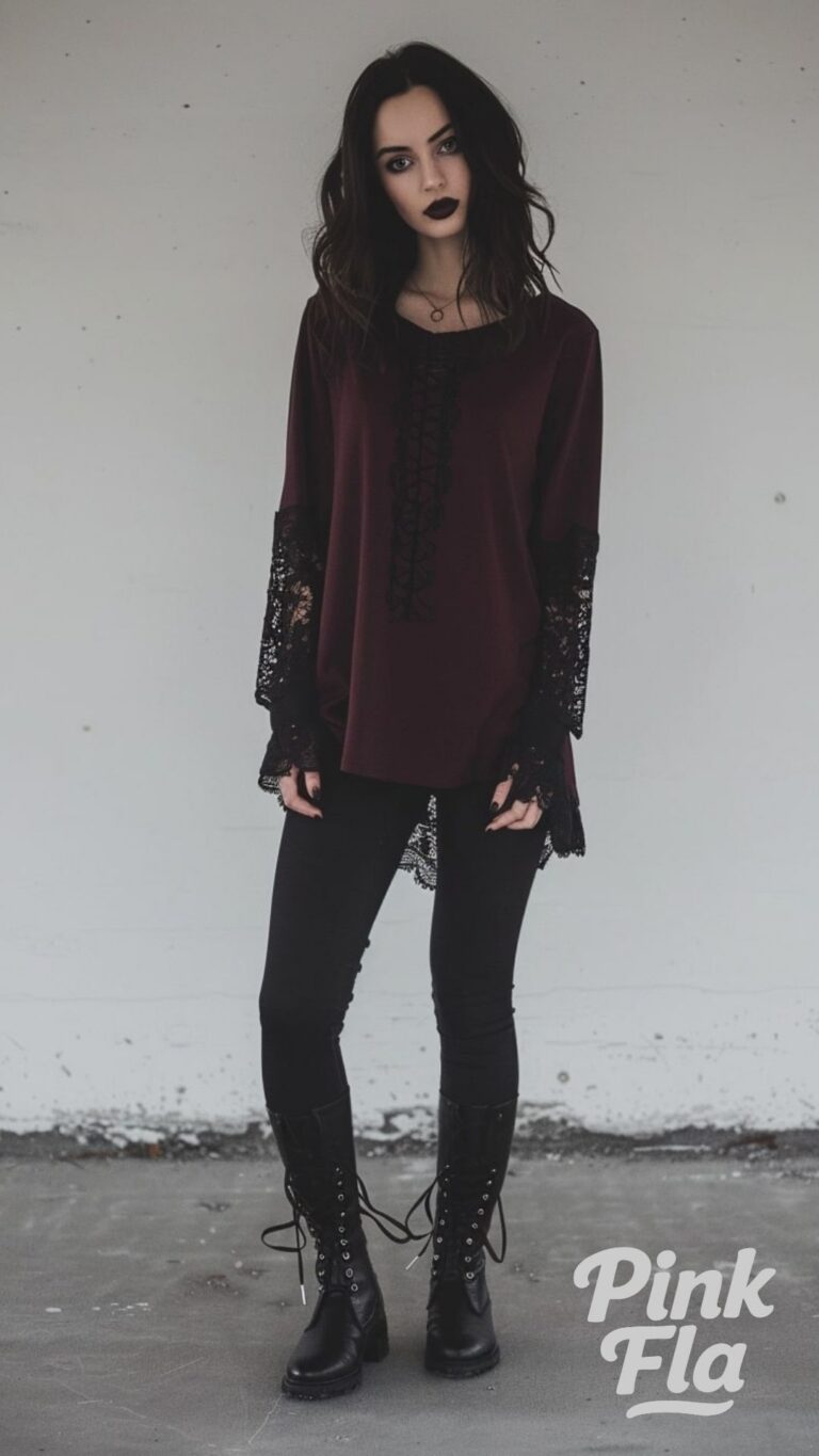 10 Stunning Soft Goth Outfits for a Delicate Dark Aesthetic - PinkFla ...