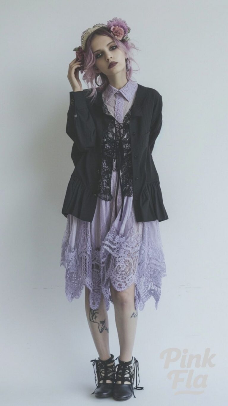 10 Soft Goth Outfits for a Delicate Dark Aesthetic - PinkFla.com Fashion Blog