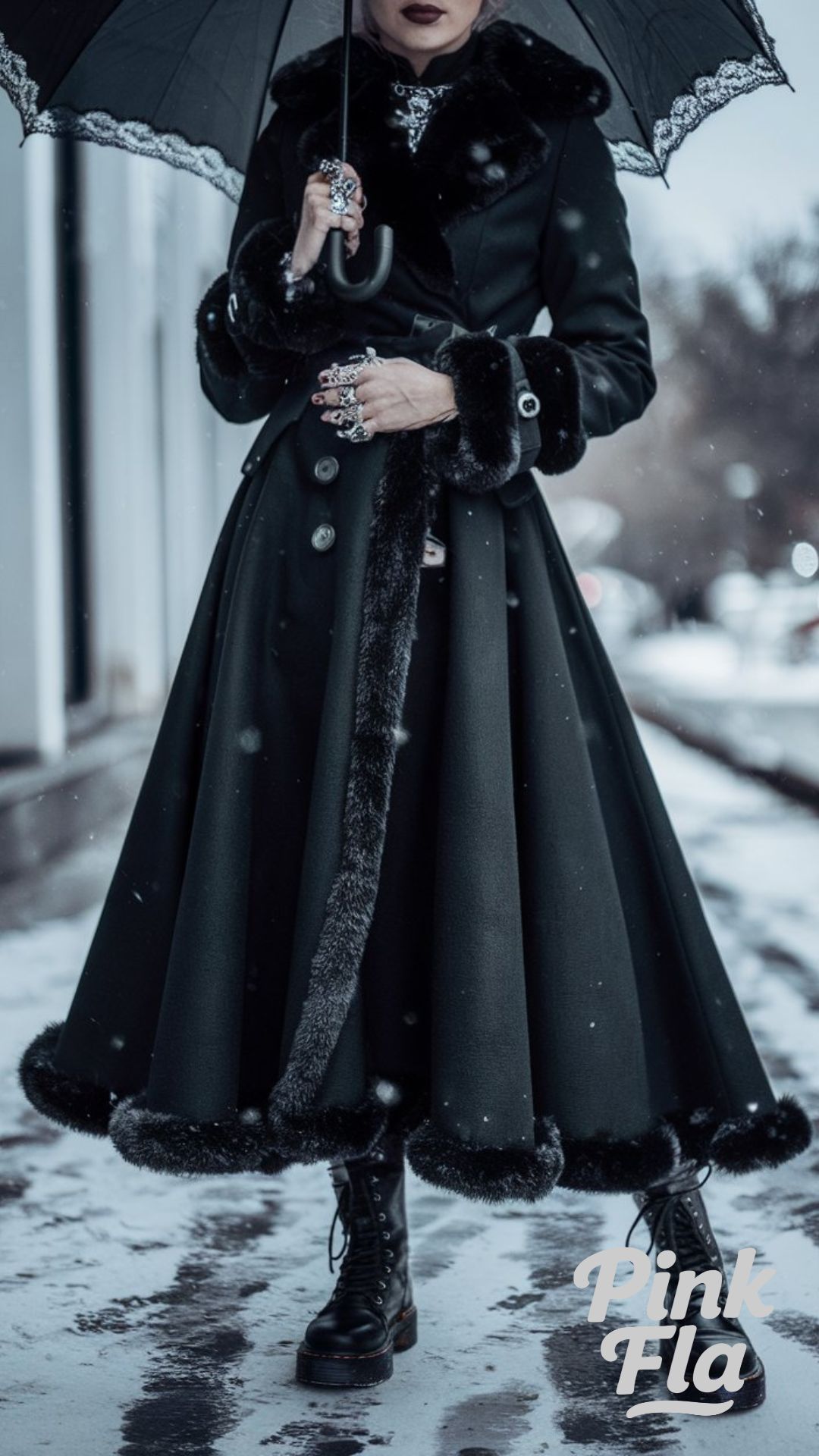 15 Winter Goth Outfit Ideas You’ll Love This Season - PinkFla.com ...