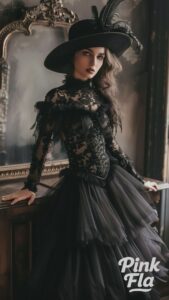 10 Romantic Goth Outfits: Where Darkness Meets Beauty - PinkFla.com Fashion Blog