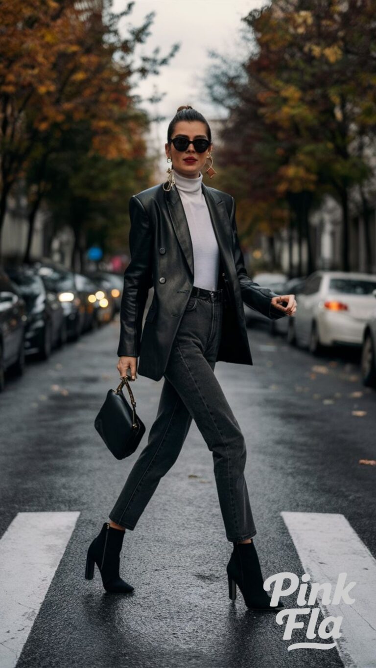 15 Edgy Fall Outfits You'll Love it! - PinkFla.com Fashion Blog