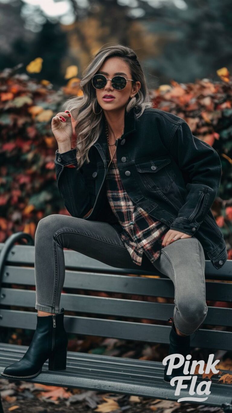 15 Edgy Fall Outfits You'll Love it! - PinkFla.com Fashion Blog